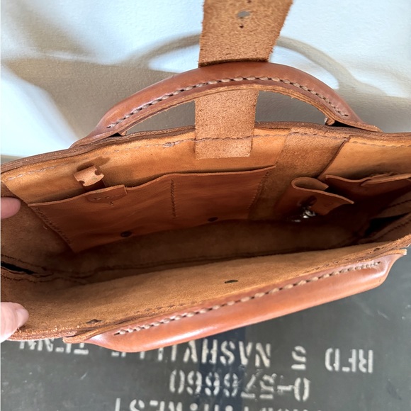 Bags | Nwot Custom One Of A Kind Made By Hand Leather Laptop Computer ...